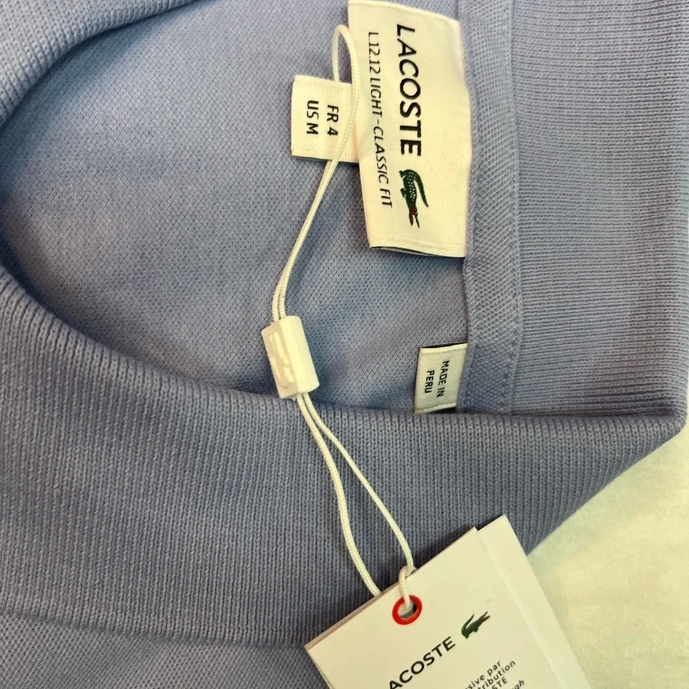 Lacoste | Shirts | Lacoste Mens Light Blue Polo Shirt | Poshmark